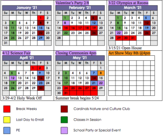 Calendar and Events – Classical Homeschool Curriculum