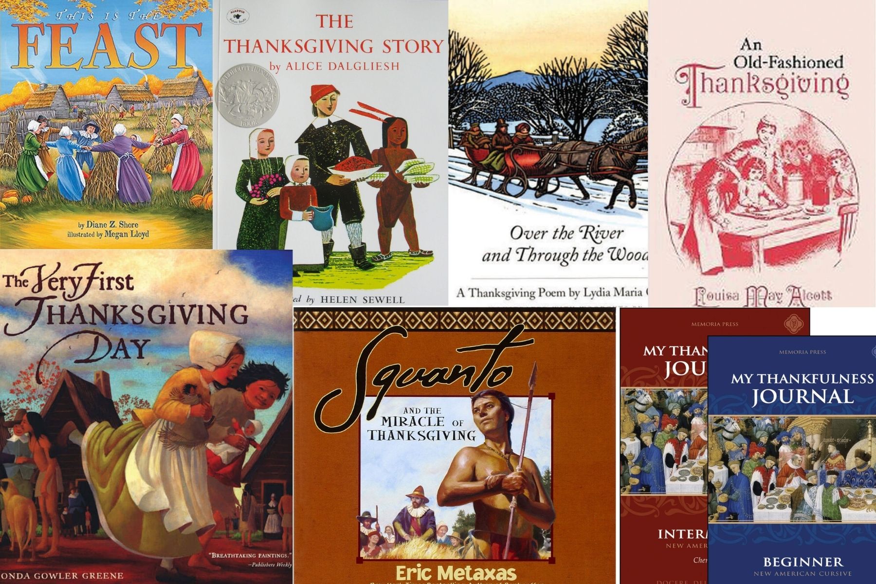 Christian Thanksgiving Literature Books – Classical Homeschool Curriculum